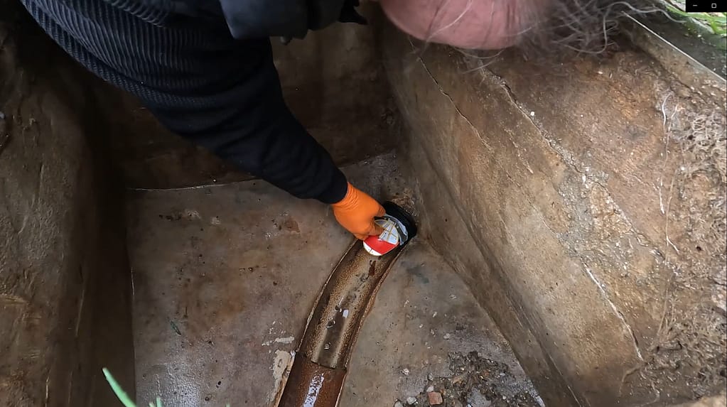 Good Benching For Drains & NRVs For Rodent Prevention